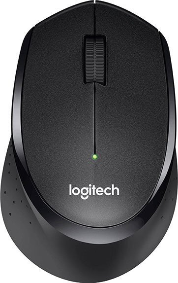 Мышь беспроводная Logitech B330 Silent Plus Black 910-005554, черный ...