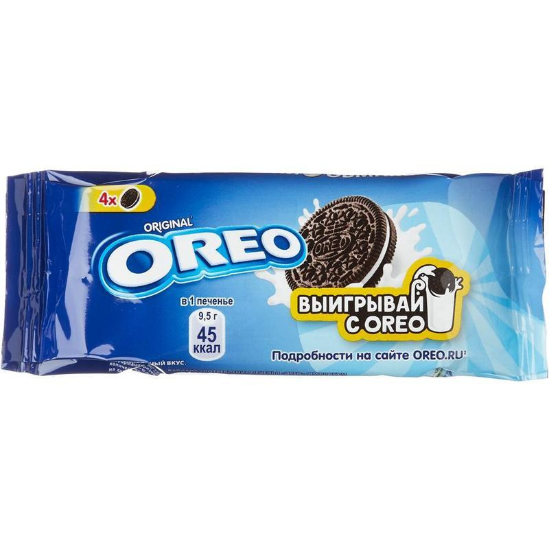 Oreo Печенье 12шт*38г. купить на OZON по низкой цене (2093350417)