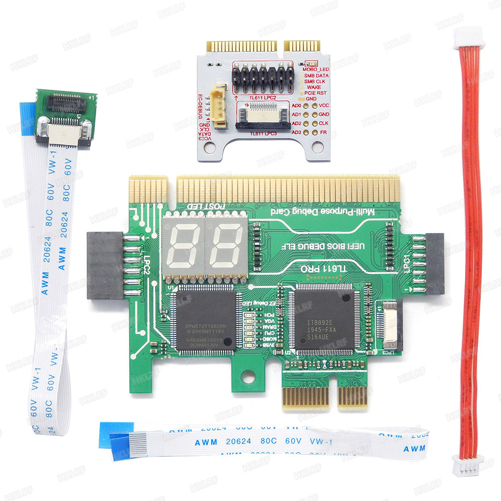 TL611 Pro диагностическая карта PCI PCI-E Mini PCI-E LPC тестер ...