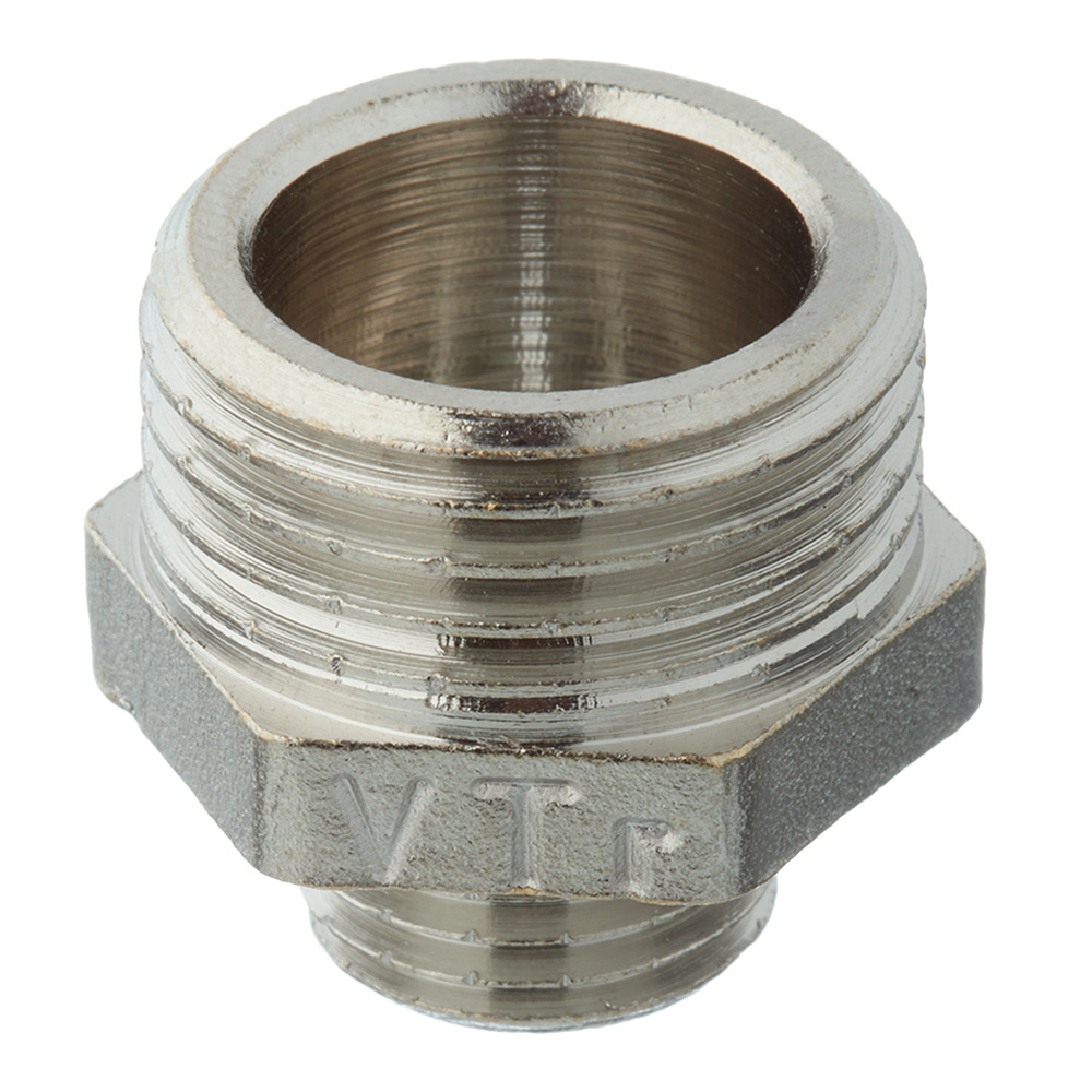 Ниппель переходной VALTEC (VTr.580.N.0402) 1/2 НР(ш) х 1/4 НР(ш) латунный, 604740 - купить по ...