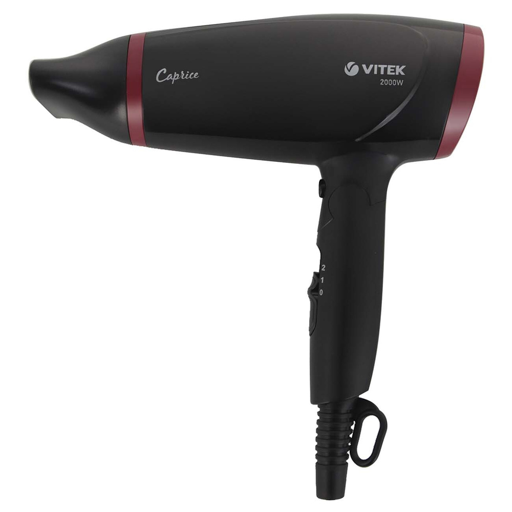 VITEK Фен для волос VT-1307 2000 Вт, черный купить на OZON по низкой цене (2345903158)