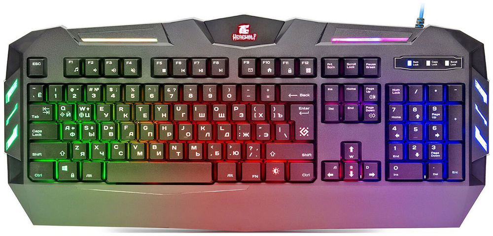 Мембранная клавиатура Defender Werewolf GK-120 DL RU 45120 купить по ...