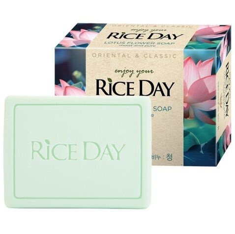 Lion Rice Day Lotus Flower Soap Мыло туалетное с экстрактом лотоса.100 ...