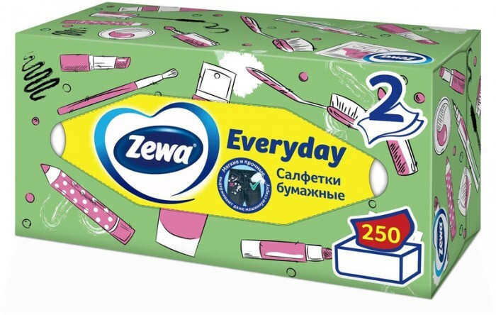 Zewa Бумажные салфетки - купить с доставкой по выгодным ценам в ...