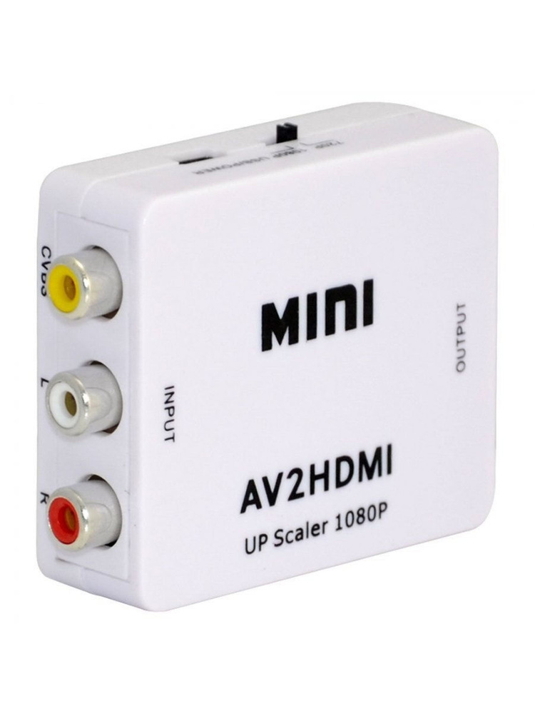 Конвертер из AV в HDMI ( AV2HDMI)/ переходник AV на HDMI - купить с доставкой по выгодным ценам ...