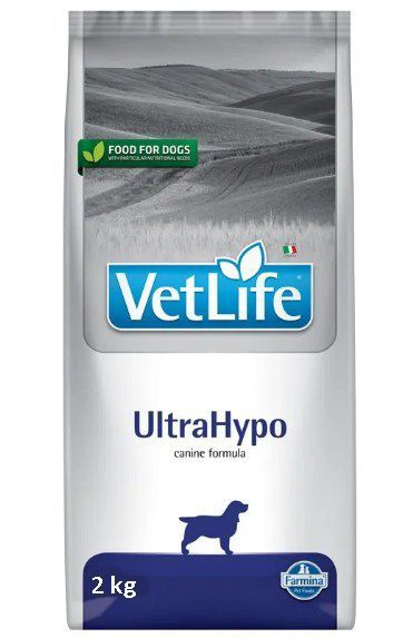 Сухой корм Farmina для собак VET LIFE NATURAL DIET DOG ULTRAHYPO 2 KG ...