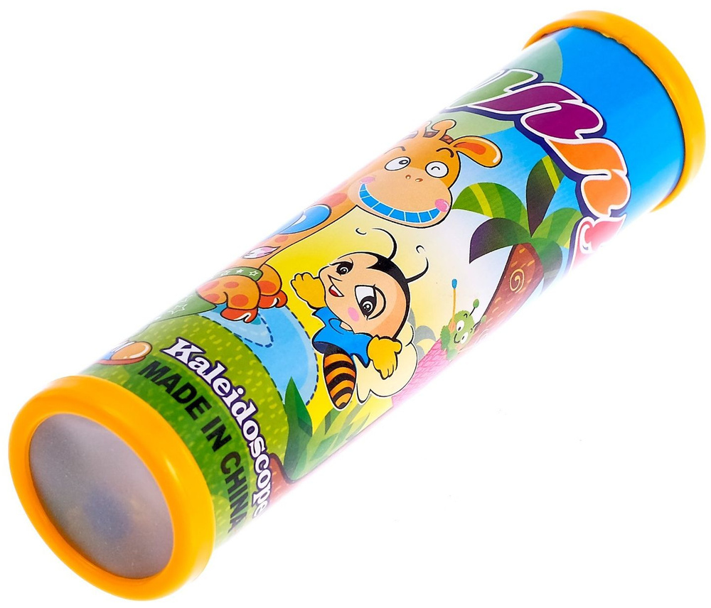 Детский калейдоскоп "Сказочный домик", пластиковый оптический прибор ...