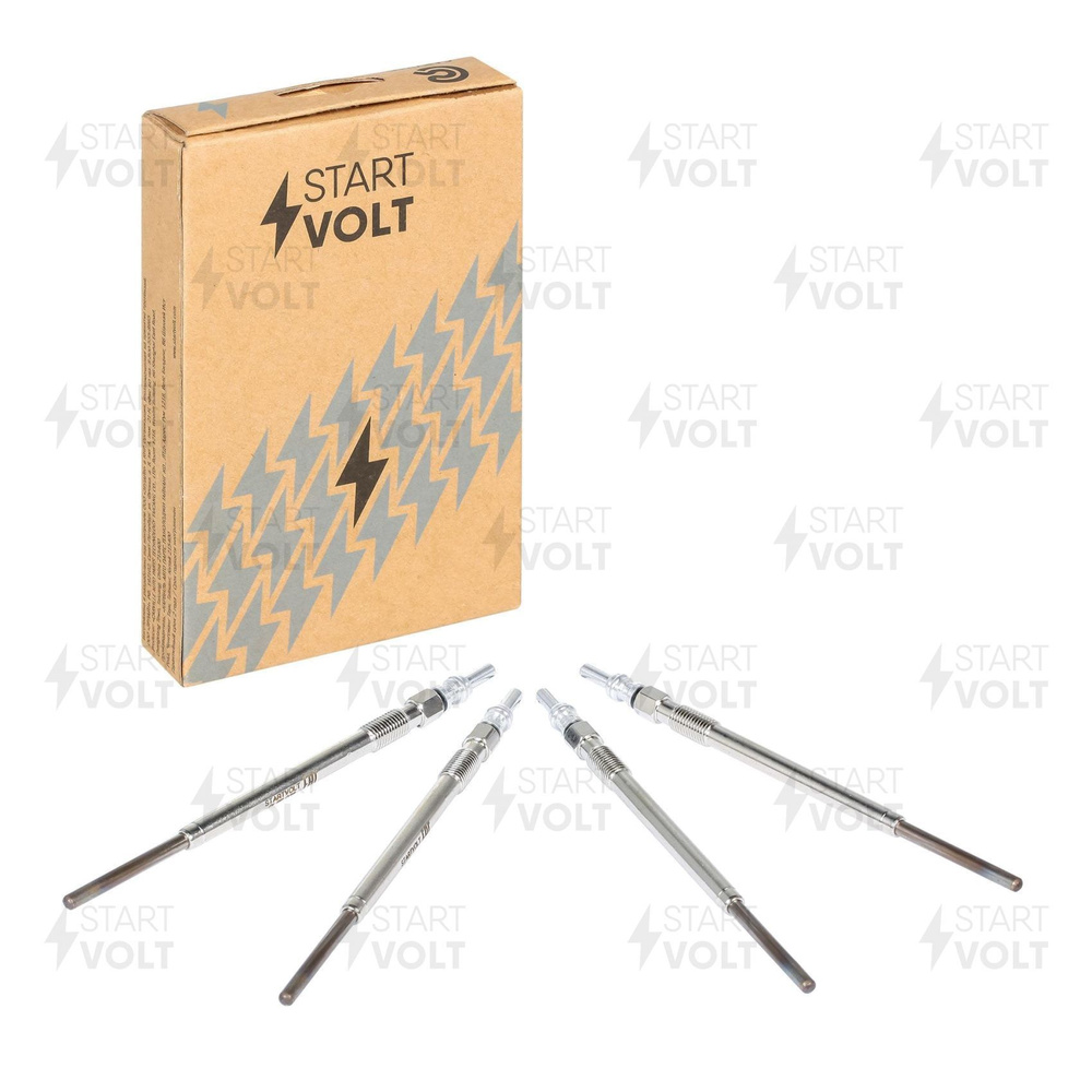 Startvolt Свеча накаливания арт. GLSP512, 4 шт. купить на OZON по низкой цене (996151648)