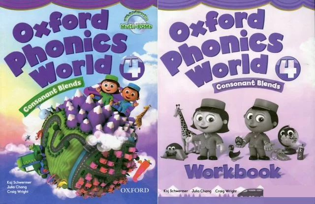 Oxford Phonics World 4 Комплект Учебник+Тетрадь+Multi-ROMs Pack ...
