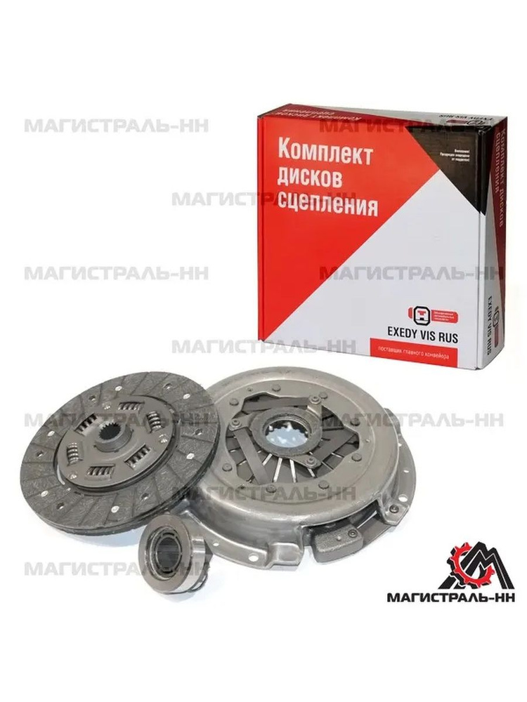 Сцепление в сборе ВАЗ-2101-2107 (дв.1,6) (упак. ОАТ) LADA 21060-1601000 ...