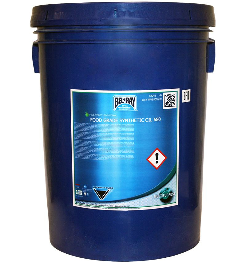 No-Tox Syntra food grade synthetic oil ISO VG 680 Многоцелевое масло на ...