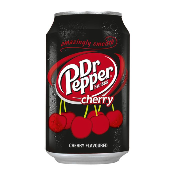 Газированный напиток Dr.Pepper Cherry, 330 мл - купить с доставкой по выгодным ценам в интернет ...