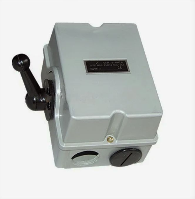 Рубильник 63А, 500В, трехфазный, перекидной, реверсивный QS 5-63P/4 ...