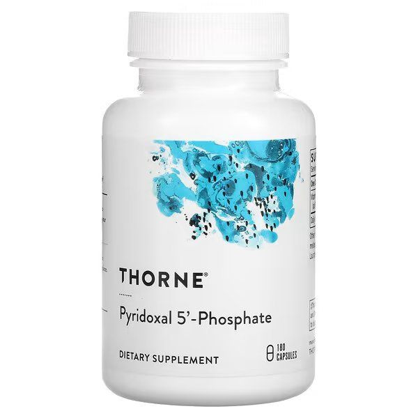 Thorne, Пиридоксаль-5-фосфат, 180 капсул - купить с доставкой по ...