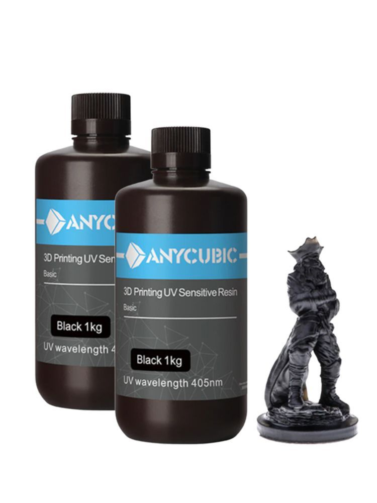 Фотополимерная смола Anycubic Basic/Standart UV Resin для 3D принтера 2 ...