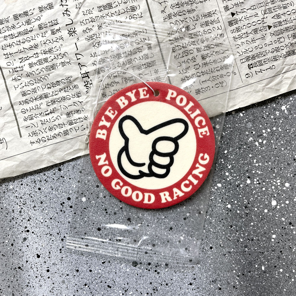 Ароматизатор для автомобиля JDM, Bye Bye Police, Капучино, 1шт ...