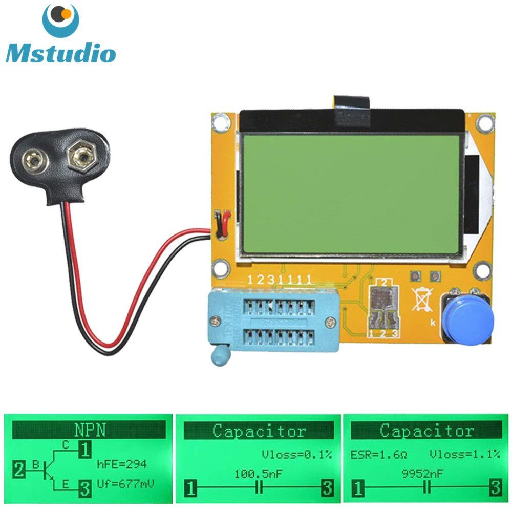 Измеритель ESR LCR-T4, Тестер радиодеталей LCR-T4 - купить с доставкой ...
