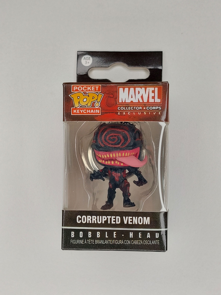Брелок keychain Веном разлагающийся Corrupted Venom из комиксов Марвел ...