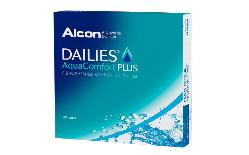 Alcon Dailies Aquacomfort Plus (90 линз), 8.7, +5.50 - купить с ...