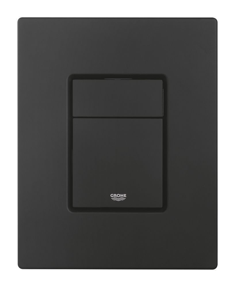 Черная матовая кнопка смыва Grohe Skate Cosmopolitan Black Matt для ...