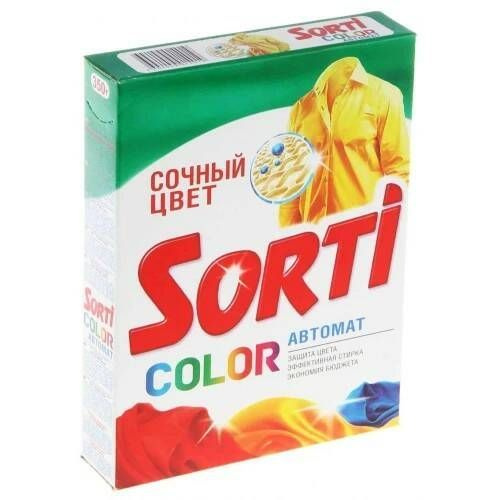 Sorti Стиральный порошок 350 г Для цветных тканей - купить с доставкой ...