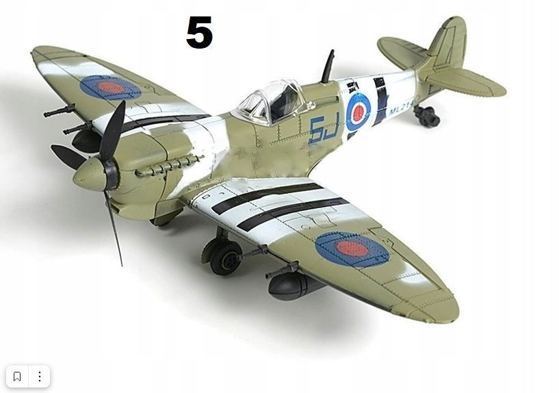 Модель сборная Истребитель-перехватчик Спитфайр 1:48 ВВС Великобритании ...