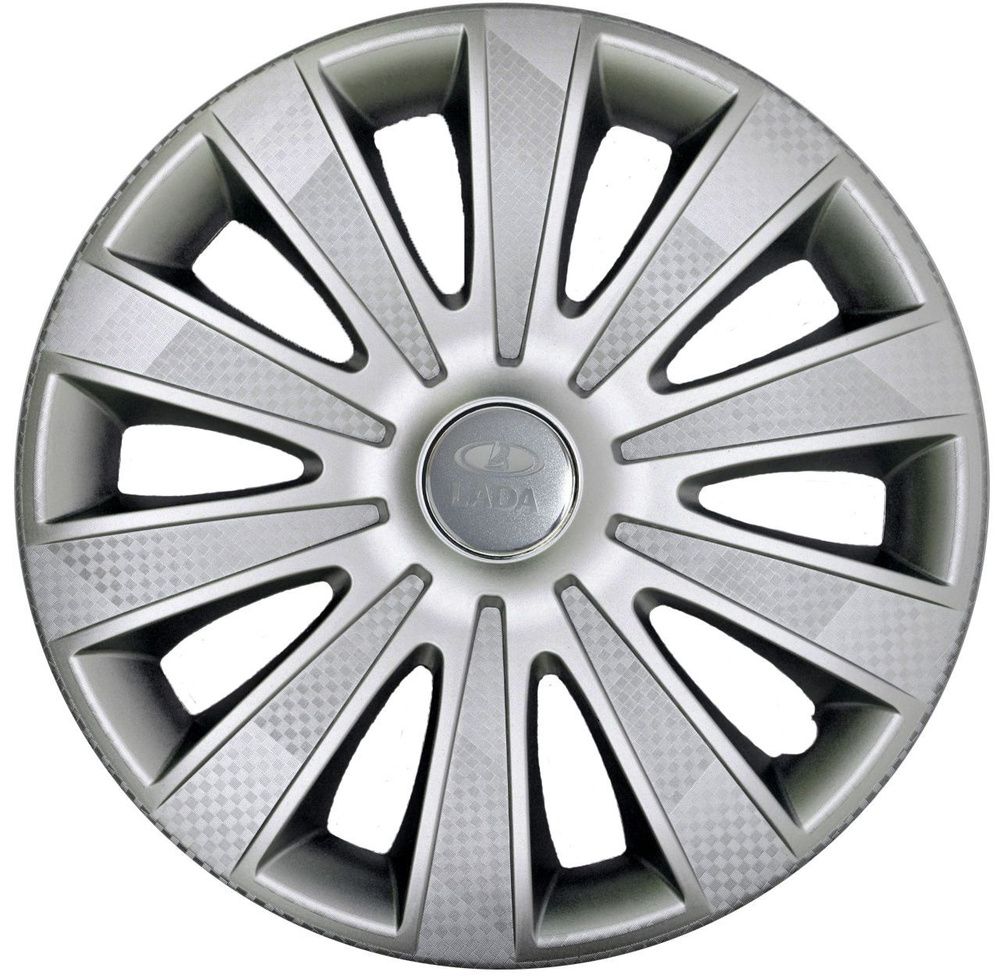 Колпаки на колеса Auto Tech LADA R15, комплект 4шт, на диски радиус 15 ...