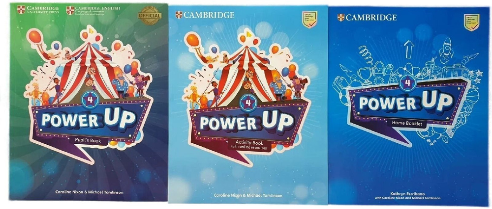 Power Up 4 набор Pupil's Book + Activity + Home Booklet - купить с ...