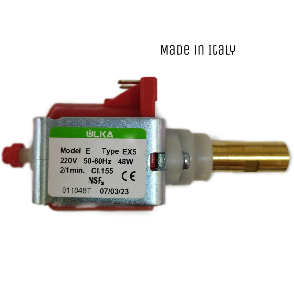 Помпа/Насос ULKA EX5 48W 220-240V, 15Bar, универсальный, для кофемашин, пылесосов - купить с ...