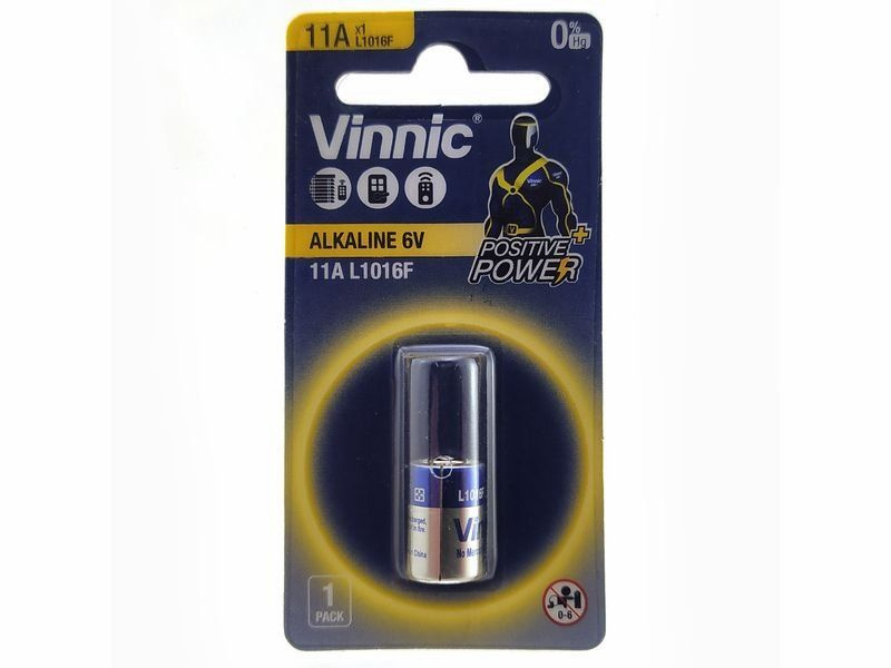 Батарейка щелочная Vinnic 11A, L1016, LR11 (6V) - купить с доставкой по ...