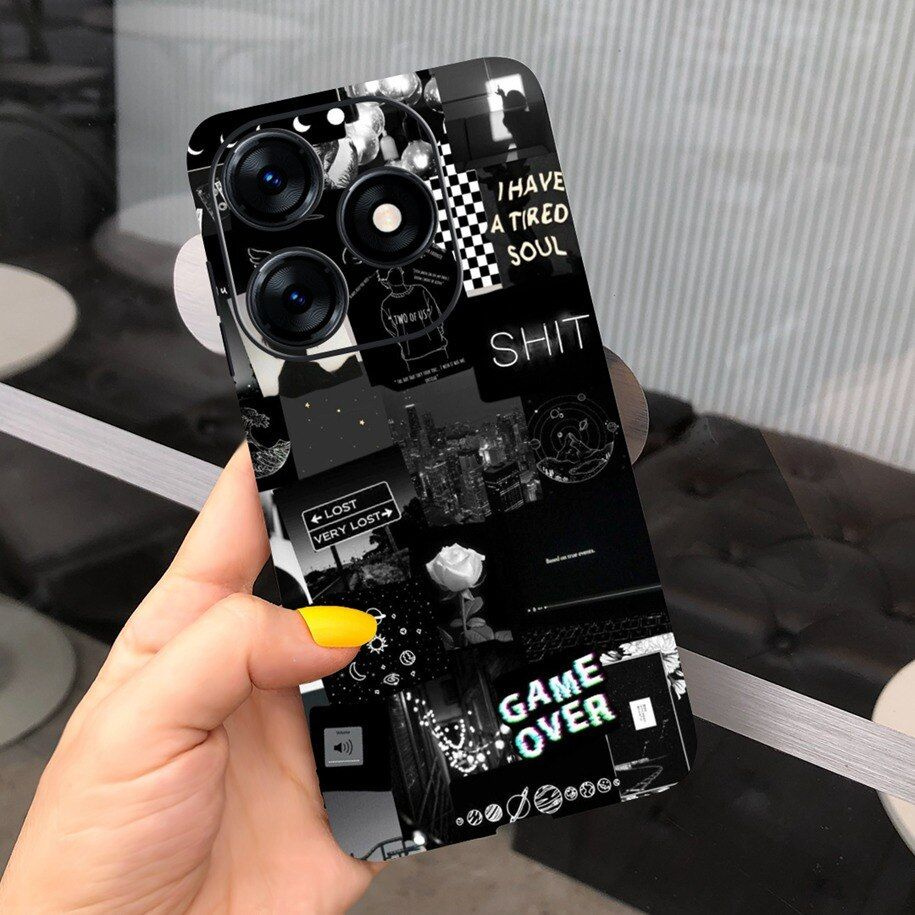 Для чехла Tecno Spark 10 / Tecno Spark 10C, чехол KI5q / KI5k, милый ...