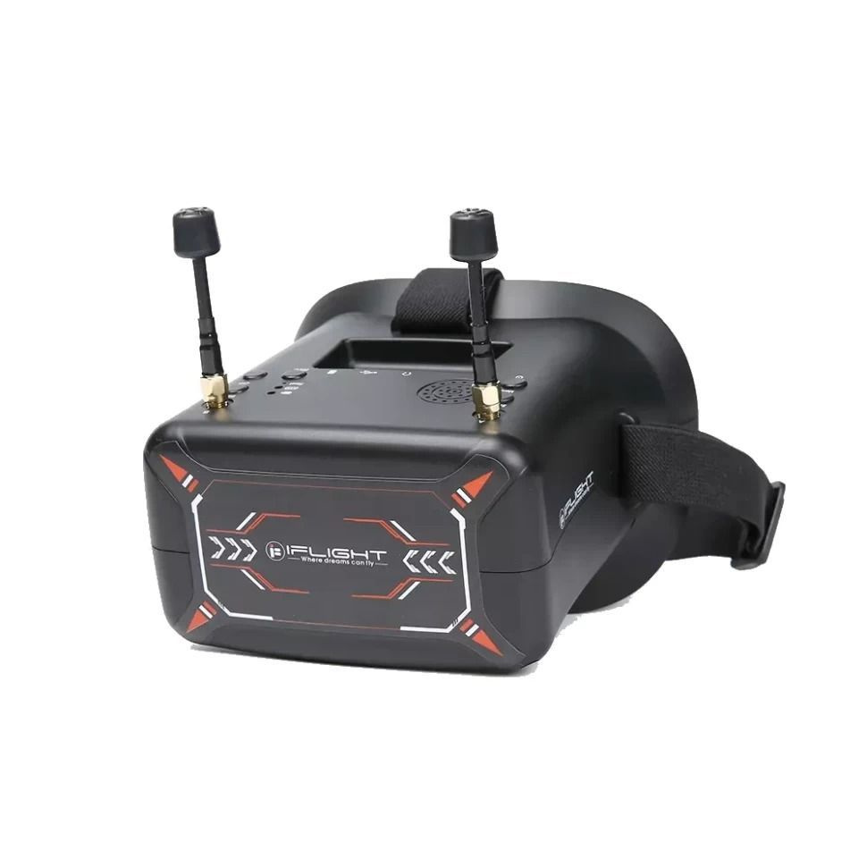 FPV очки для квадрокоптера/дрона iFlight 5.8G Analog DVR GOGGLES ...