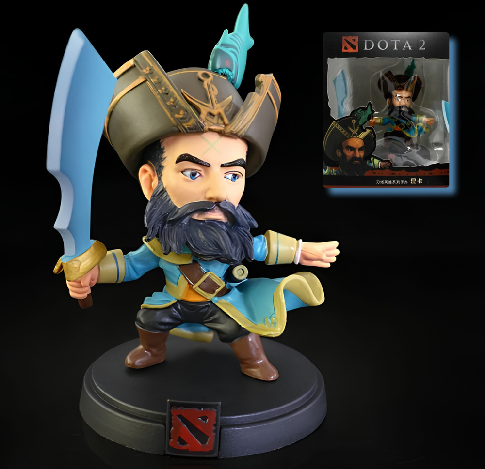 Фигурка DOTA 2 Адмирал Кункка / Дота 2: Admiral Kunkka (10см) - купить ...