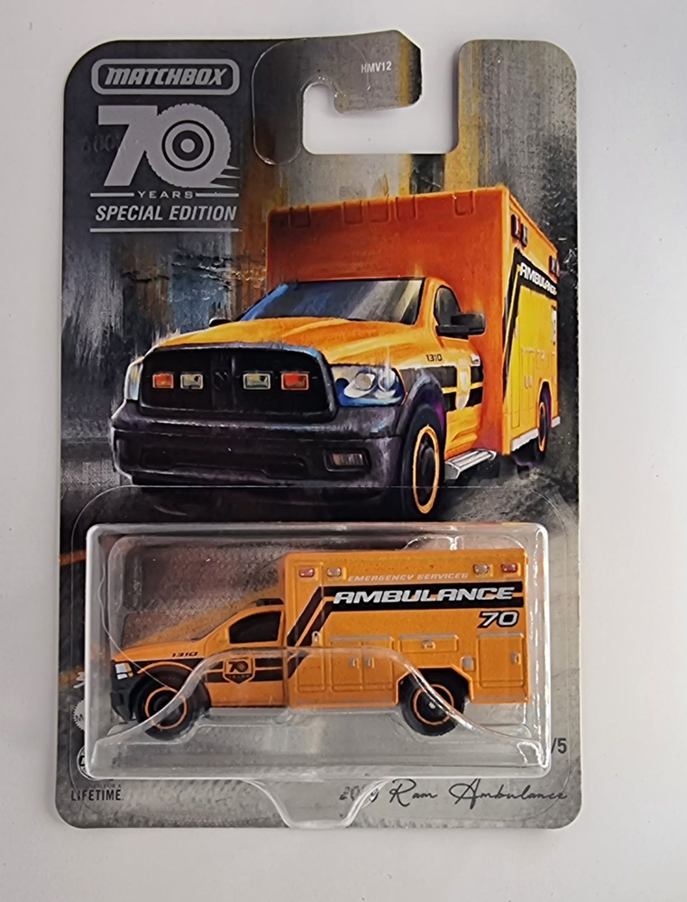 Машинка игрушечная matchbox 2019 RAM AMBULANCE - купить с доставкой по ...