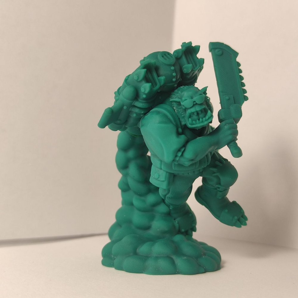 Warhammer 40000 Миниатюры Орк штурмовик диких земель №1 миниатюра ...