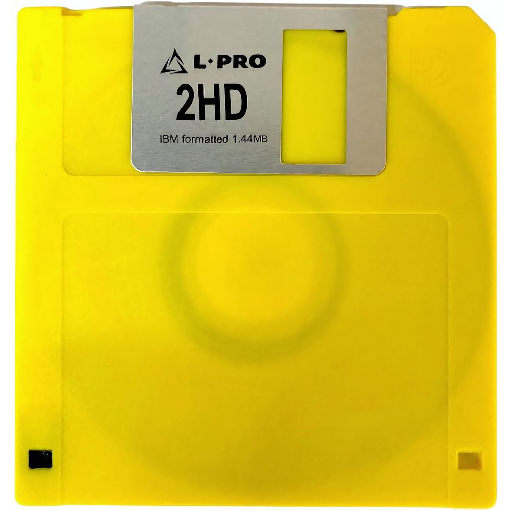 FD-HD-L-PRO-ОЕМ Дискета Real PRO 1,44 Мб 3,5" дюйма HD пластик (1 штука ...