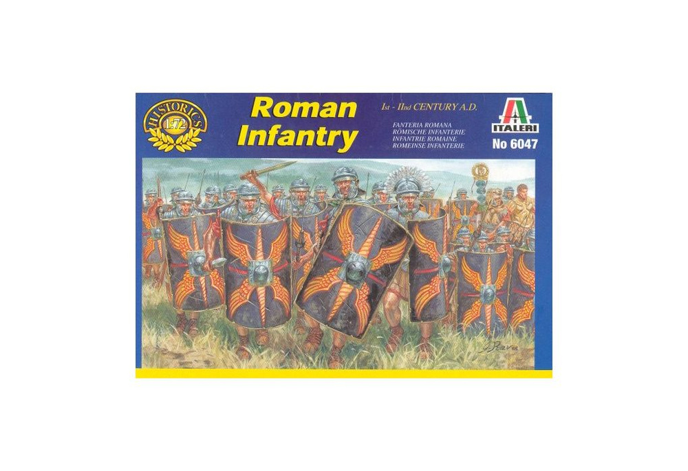 Фигуры Roman Infantry (Cesars Wars) 1:72 ит6047 - купить с доставкой по ...