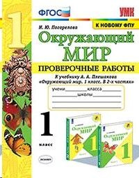 Окружающий мир 1 класс. Проверочные работы к учебнику Плешакова ...