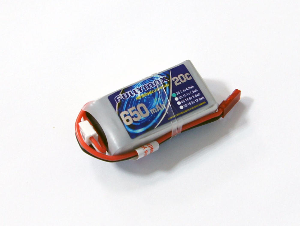 Аккумулятор LiPo Fullymax 7.4V 650мАч 20C FB650HP-2S - купить с ...