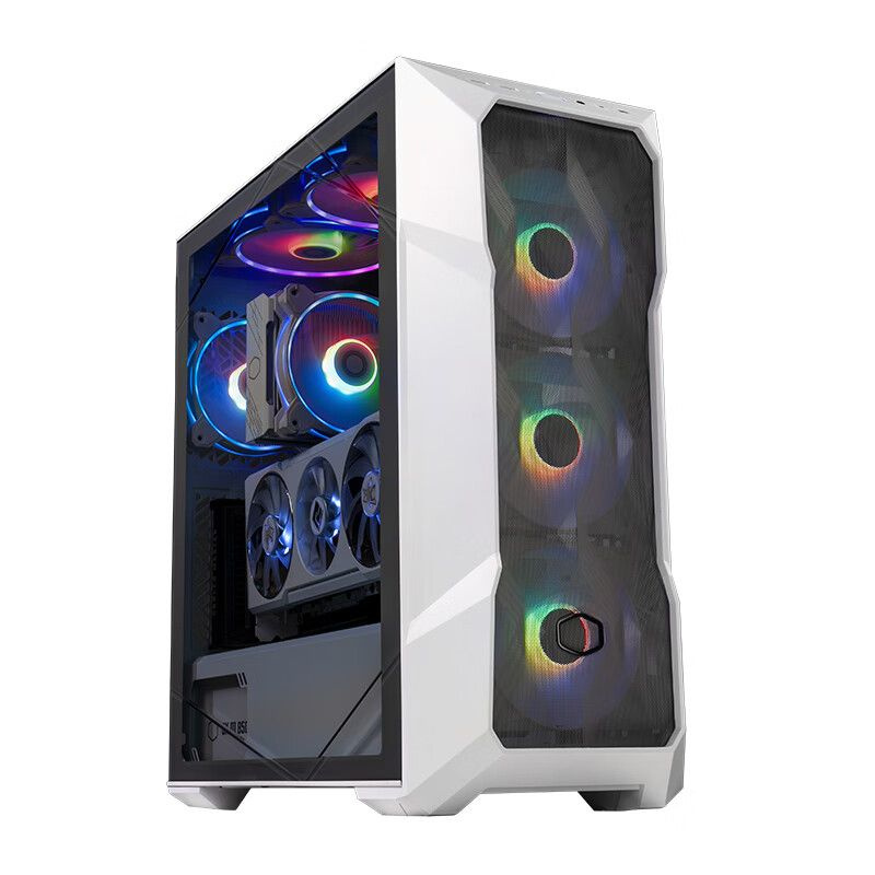 Cooler Master Компьютерный корпус TD-500, белый (TD-500-MESH-V2-WHITE ...