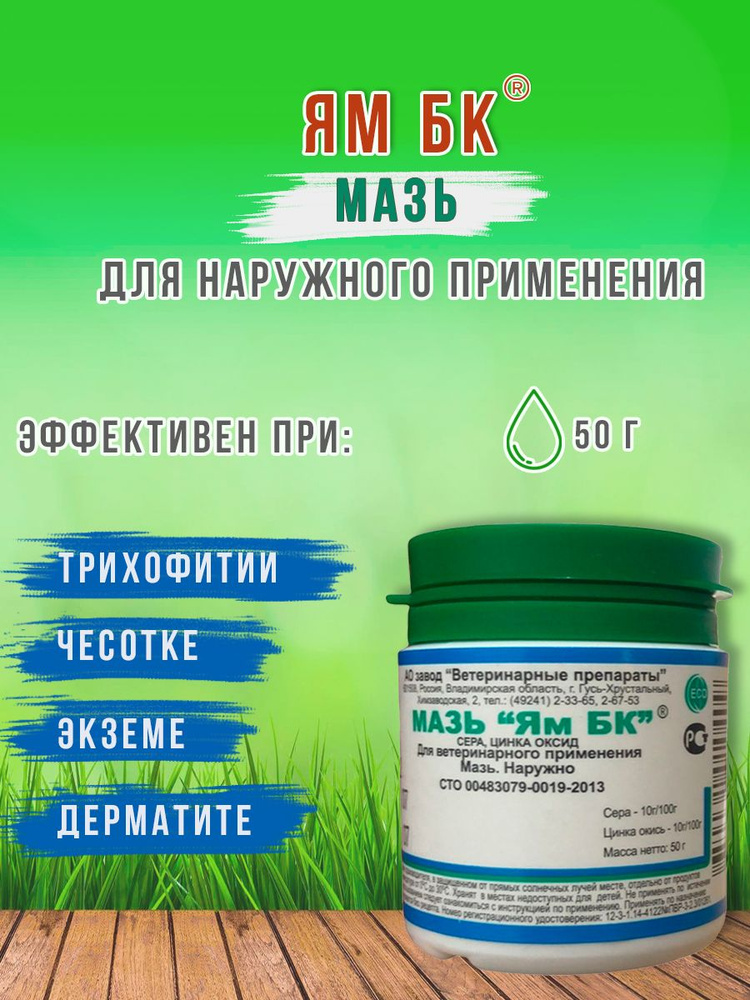 Мазь Ям БК 50 г - купить с доставкой по выгодным ценам в интернет ...