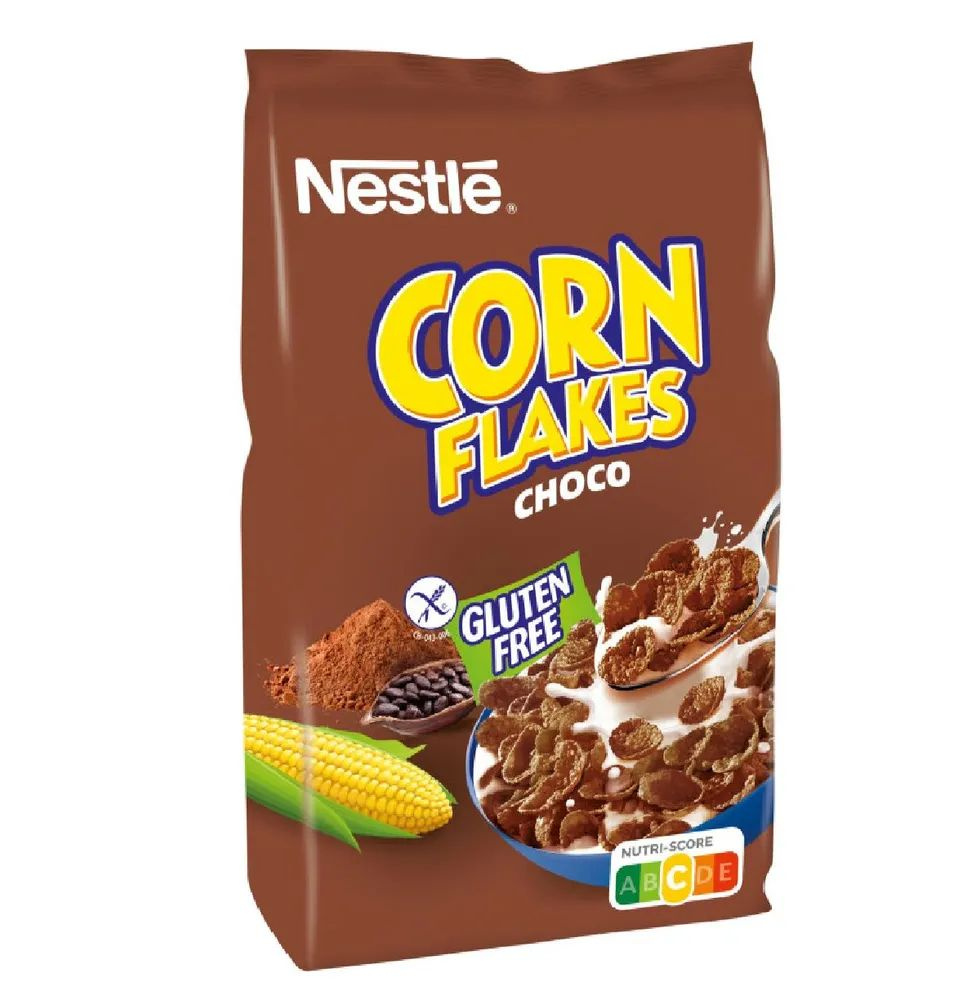 Nestle Готовый завтрак Corn Flakes Choco, 250г - купить с доставкой по ...