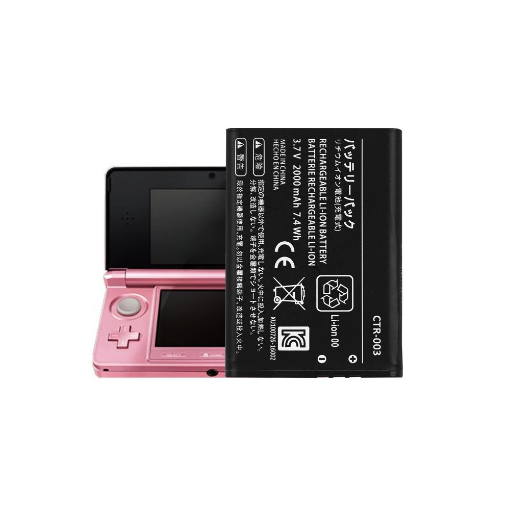 Новая запасная батарея Nintendo 3DS 2DS CTR-003 001 N3DS N2DS Игровая ...