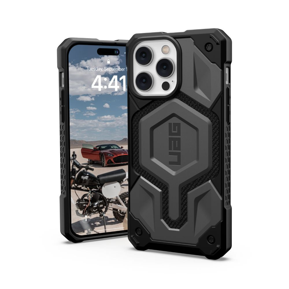 UAG iPhone 14 Pro Max Чехол Monarch Pro Kevlar MagSafe Case со ...