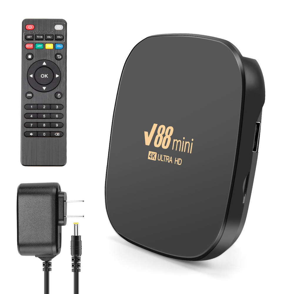 V88 Mini Smart TV Box Android 12 Allwinner вилка стандарта США - купить ...