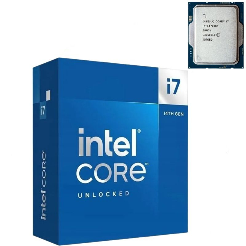 Процессор Intel Core i7 14-го поколения, BOX (без кулера), 20 яд., 3.4 ...