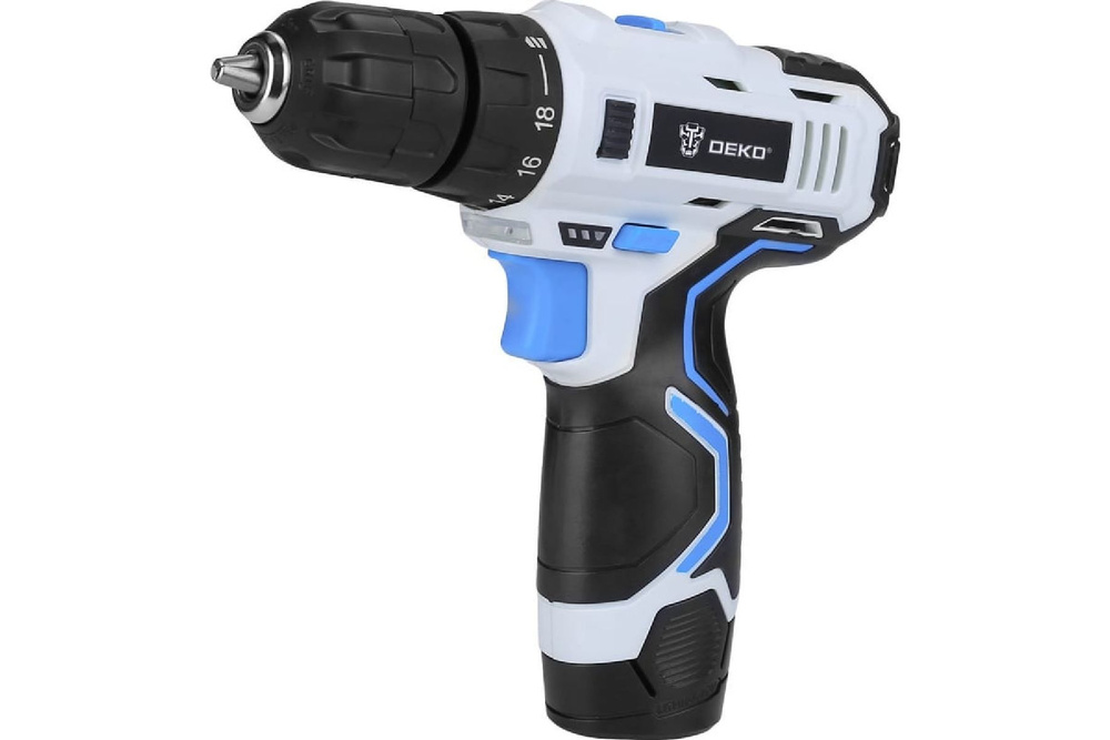 Дрель-шуруповерт DEKO GCD12DU3 SNOW WHITE SET1 - купить по низкой цене ...