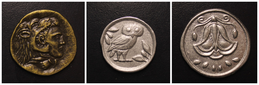 Сувенирная монета Золото магнитного моря Серия Древняя Греция: Геракл ...