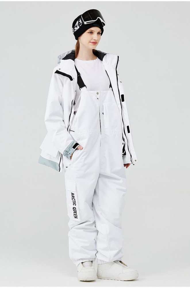 Комплект верхней одежды Мужской, Женский ARCTIC QUEEN Погоны, Капюшон круглый Зима, размер 46 ...