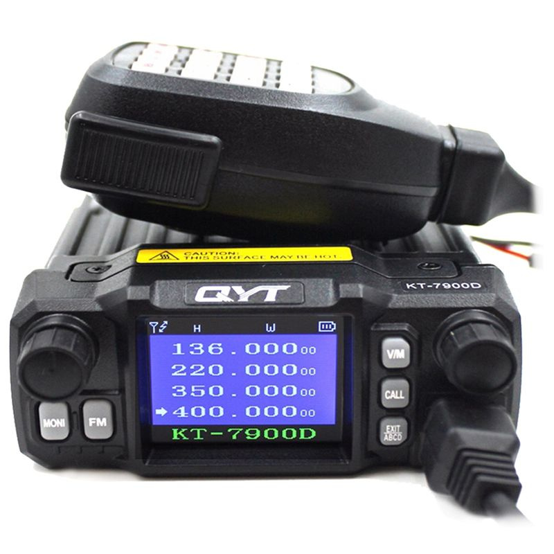 Мини-мобильная радиостанция QYT KT-7900D 25 Вт четыре диапазона 144220350440 МГц купить на OZON ...